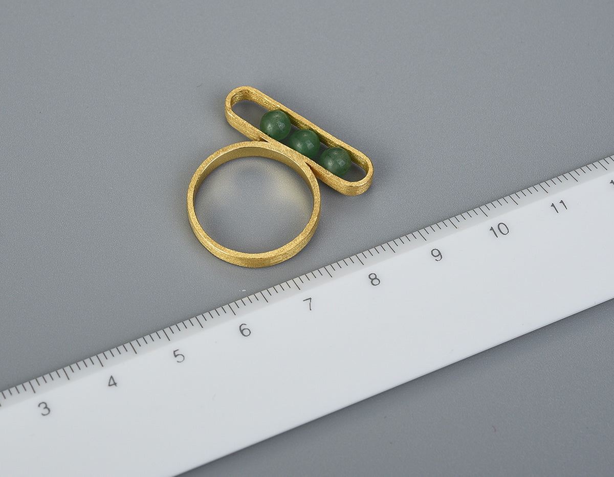 Sterling Silver | Balancing Ring - Lotus Fun