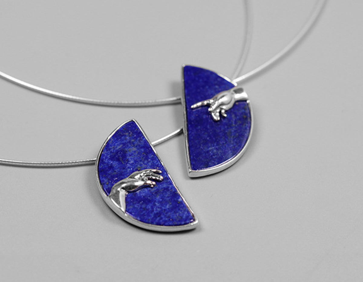 Sterling Silver | Hand of God Pendant - Lotus Fun