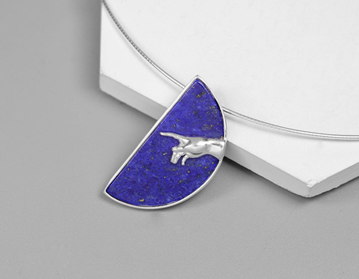 Sterling Silver | Hand of God Pendant - Lotus Fun