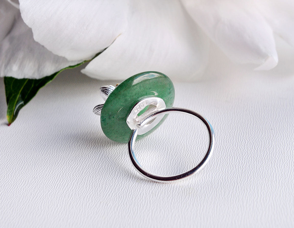 Sterling Silver | Lotus Whispers Ring - Lotus Fun
