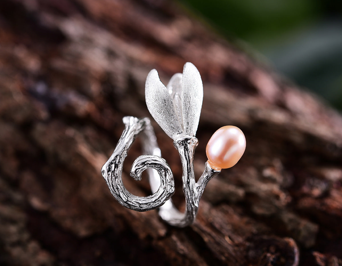 Sterling Silver | Magnolia Ring - Lotus Fum – Lotus Fun