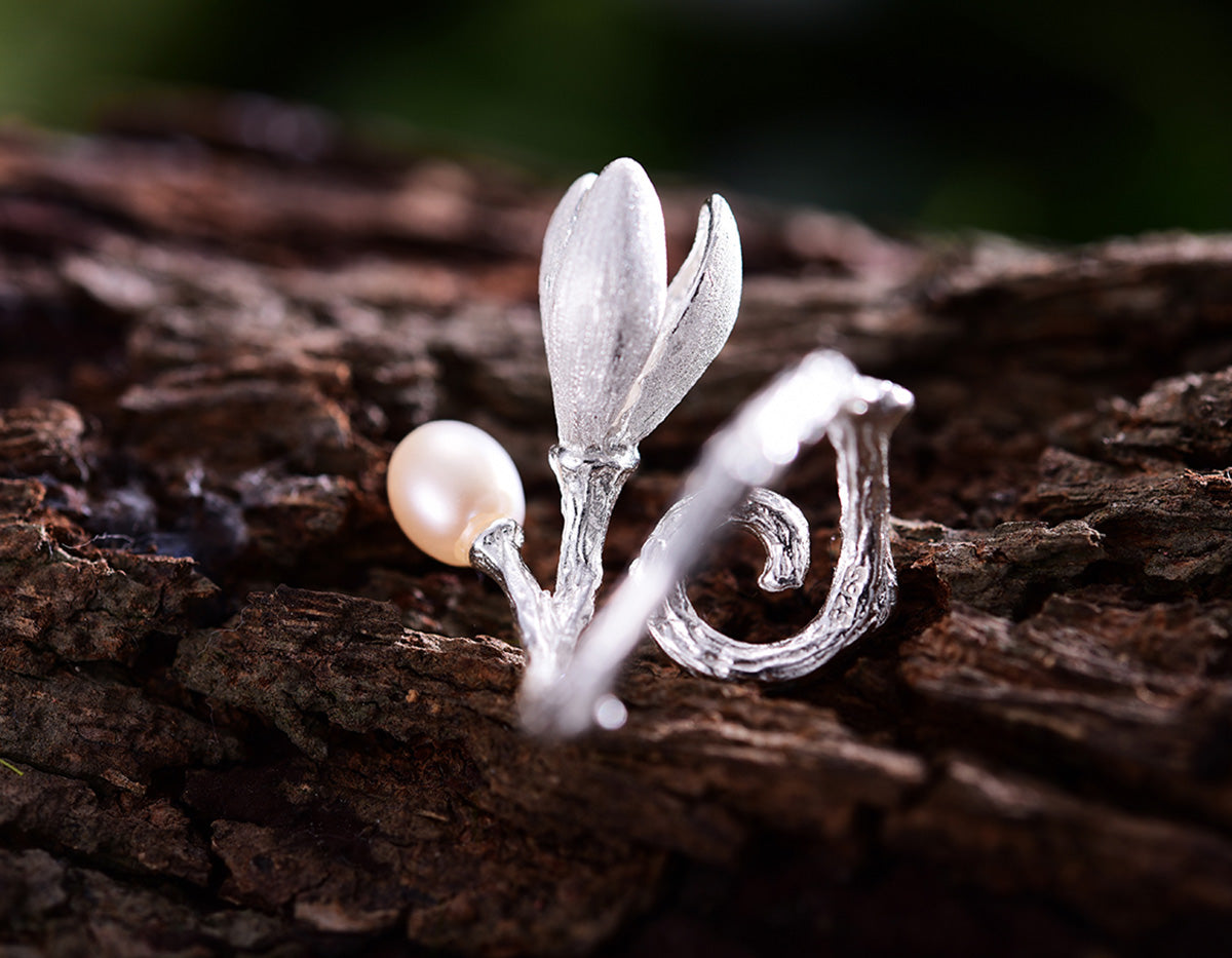 Sterling Silver | Magnolia Ring - Lotus Fum – Lotus Fun